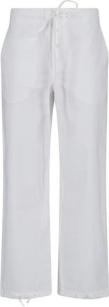 Victoria Beckham Pantalons D&eacute;contract&eacute;s - Blanc