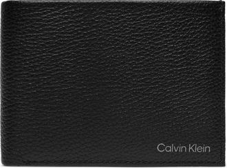 Calvin Klein Geldb&ouml;rse Calvin Klein Warmth Bifold 5Cc W/ Coin L K50K507896 Schwarz
