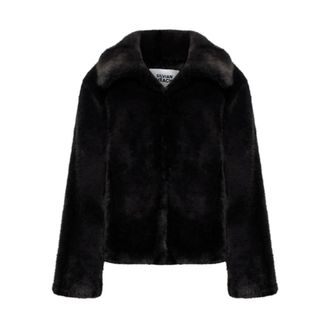 Silvian Heach Faux Fur Shearling Jackets - - Jackets - Damen - Braun - M