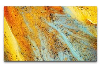 Paul Sinus Art Bilder XXL Abstrakt 120x70cm Wandbild auf Leinwand