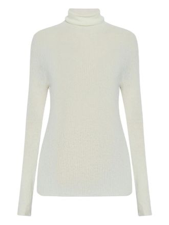 Fabiana Filippi Geripptes Top - Weiß