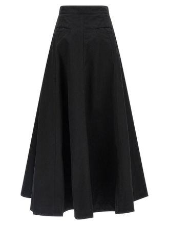 Balenciaga Godet Skirt - Black