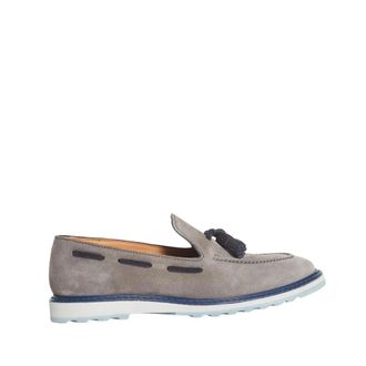 Lo.White Klassische Mokassin Schuhe - - Shoes - Herren - Grau - 39 EU