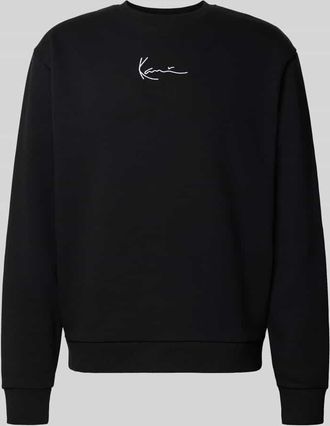 Karl Kani Regular Fit Sweatshirt mit Logo-Stitching Modell Crew