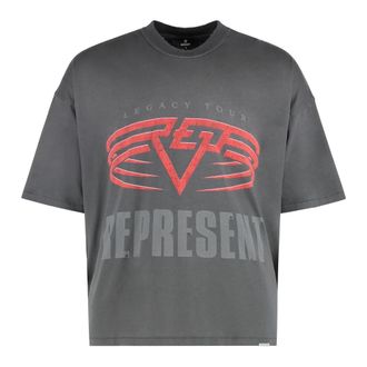 Represent Reversible Living Legacy Tour T-Shirt - - Tops - Herren - Grau - XL