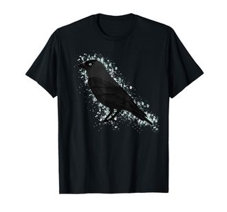 jz.birds Dohle Vogel Singvogel Vogelfreund Ornithologe Gartenvogel T-Shirt