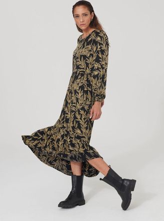 Lovjoi Damen vegan Kleid Audreyana Dark Garden