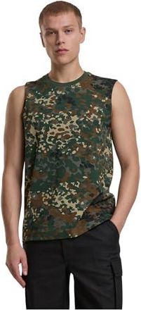 Brandit T- Shirt Sleeveless, Camouflage, S Hommes