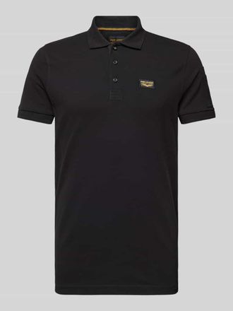 PME Legend Poloshirt mit Label-Detail