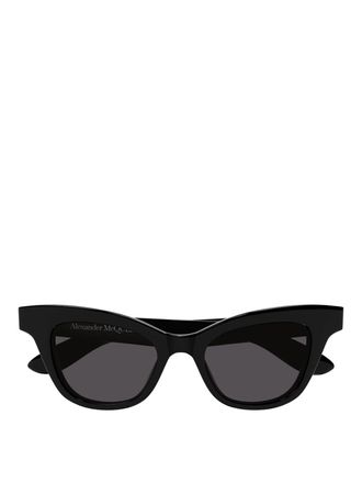 Alexander McQueen Lunettes De Soleil - Noir