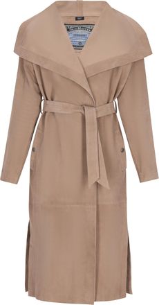 Dreimaster Dreimaster Mantel Frauen hellbeige