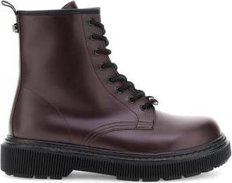 Caf&egrave;noir B&ucirc;ches &Agrave; Effet Abrasif, Pour Femme, Couleur Rouge, Taille 41