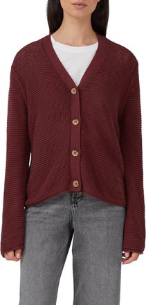 s.Oliver Grobstrickjacke mit Rollsaum