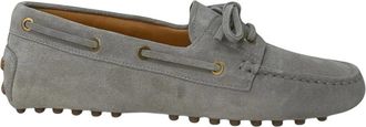 Tod's Femme, Chaussures, Gris, Taille: 36 1/2 EU Gommino 22L Mocassino Barca