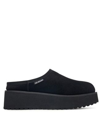 Love Moschino Pantoletten JA10046L1PJAW000 Schwarz