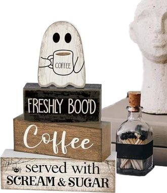 Generic Stufentablett, Mini-Block, Figur | handgefertigte Pr&auml;sentation aus Holz, Glatte Oberfl&auml;che, dekoratives St&uuml;ck f&uuml;r Zuhause, K&uuml;che, Caf&eacute;, Bar