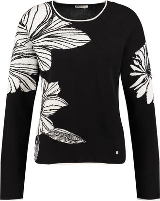 Key Largo Key Largo Damen Scarlet Round Pullover, Black (1100), Small