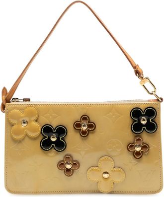 Louis Vuitton Hobo Bags - Monogram Vernis Fleurs Lexington Pochette - Gr. unisize - in Braun - f&uuml;r Damen