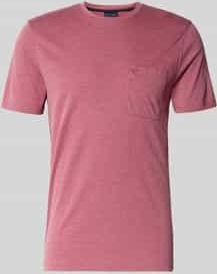 Christian Berg T-Shirt mit Rundhalsausschnitt und Brusttasche