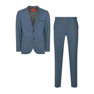 HUGO BOSS Homme, Costumes, Bleu, Taille: S Single Breasted Suits