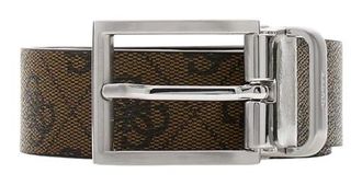 Guess ceinture Milano Adjustable & Reversible Belt H35 W105 Coffee brun raccourcissable
