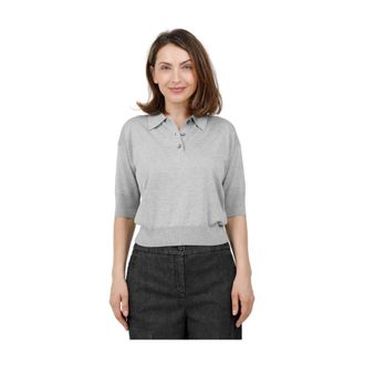 Alpha Studio Damen, Strickwaren, Grau, SGr&ouml;&szlig;e