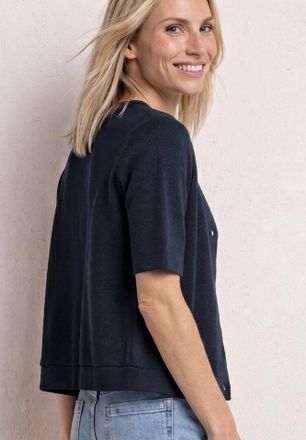 Street One Cardigan mit durchgehender Knopfleiste vorn
