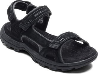 Skechers Garver-Alec 64640-BLK, Mens sandals, black, 48,5 EU