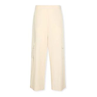 Elena Miro Damen, Hosen, Beige, MGr&ouml;&szlig;e