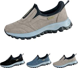 Generic Chaussures de marche et de randonn&eacute;e extra larges pour homme - Confortables et antid&eacute;rapantes - Semelle int&eacute;rieure douce - Chaussures d&eacute;contract&eacute;es av