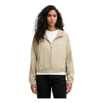 Patrizia Pepe Kapuzen-Bomberjacke - - Jackets - Damen - Beige - S