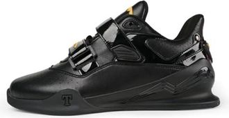 Generic Chaussures De Musculation pour Hommes, Baskets Basses pour Le Sport Fitness Amorti Chaussures DEntraînement DHaltérophilie Confortables,Noir,46 EU