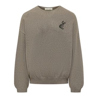 Fear of God Waffle Rundhals-Pullover - - Knitwear - Herren - Grau - XL