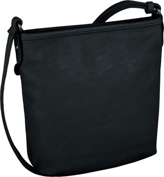 Tom Tailor Juna Damen Umhängetasche Crossbody Bag Klein Schwarz