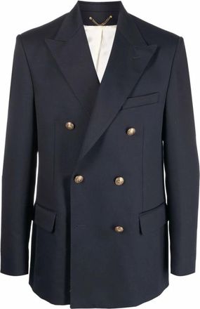 Golden Goose Homme, Vestes, Bleu, Taille: L Blazer Crois&eacute;