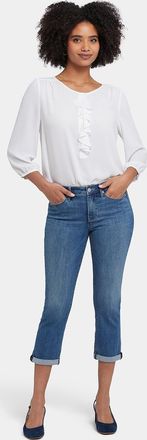 NYDJ Chloe Skinny Capri-Jeans aus Cool Embrace Denim