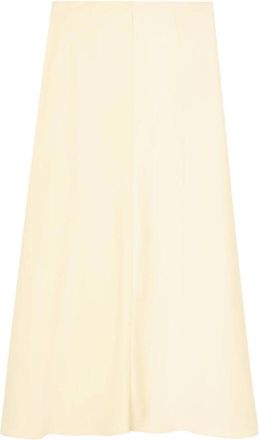 A|X Armani Exchange Femme, Jupes, Jaune, Taille: 36 FR Maxi Skirt
