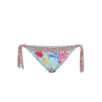 Camilla Gemusterte Bikinihose mit Ringbindung - - Swimwear - Damen - Mehrfarbig - L