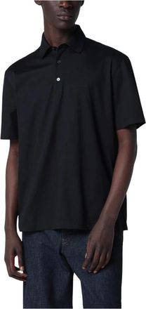 Ermenegildo Zegna Homme, Tops, Bleu, Taille: XL Polo &agrave; Manches Courtes