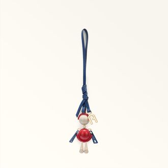 Furla Sfera Charm M1 Red Mehrfarbig Metall + Glanzlack + Sidney-kalbsleder Damen