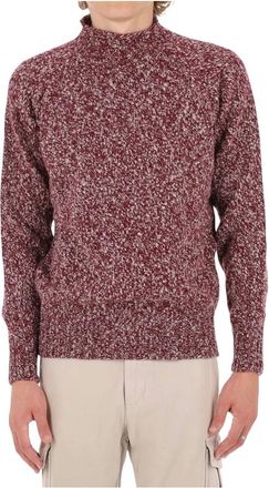 Drumohr Rundhals-Pullover - - Knitwear - Herren - Rot - XL