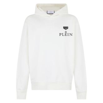 Philipp Plein Herren, Sweatshirts & Hoodies, Wei&szlig;, MGr&ouml;&szlig;e