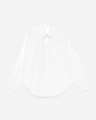 Arket Oversize-Hemd Aus Baumwolle -Weiß