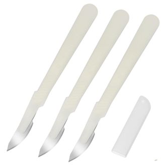 Cabilock 3 St&uuml;ck Brotschneidewerkzeug Aus Carbonstahl Mit Skala Ergonomischem Griff Und Abdeckung Brotbackzubeh&ouml;r F&uuml;r Pr&auml;zises Einschneiden Und Kuchenbacken in