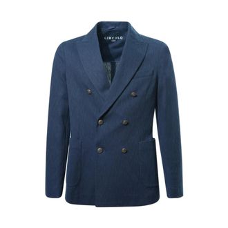 Circolo 1901 Herren, Jacken, Blau, SGr&ouml;&szlig;e
