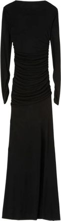 Msgm Msgm, Femme, Robes, Noir, Taille: 40 FR Gown