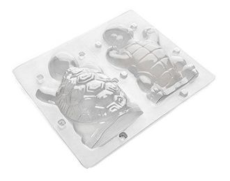 Ibili 796300 Schokoladenform 3D Schildkröte 15x10 cm, Kunststoff, transparent, 15 x 10 x 7 cm