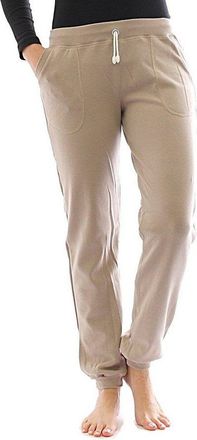 SYS Skincare Jogginghose Jogging Hose innen Fleece Taschen Sport Thermo Leggings Baumwolle