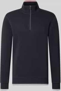 Christian Berg Sweatshirt mit Troyer-Kragen