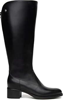 Nero Giardini I117561D Bottes Femme en Cuir - Noir 41 EU